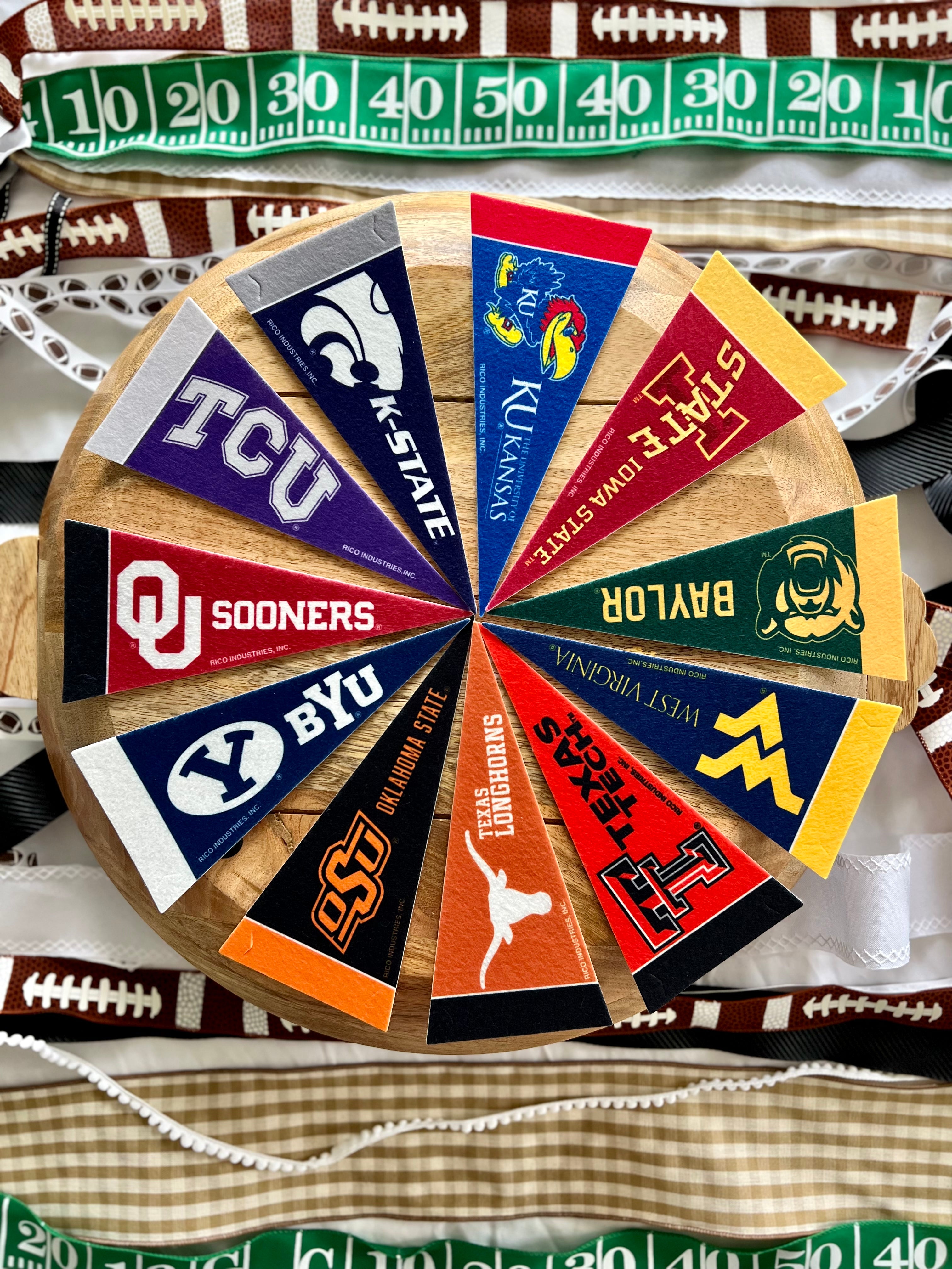 Big 12 Mini Pennants – House of Turnberry