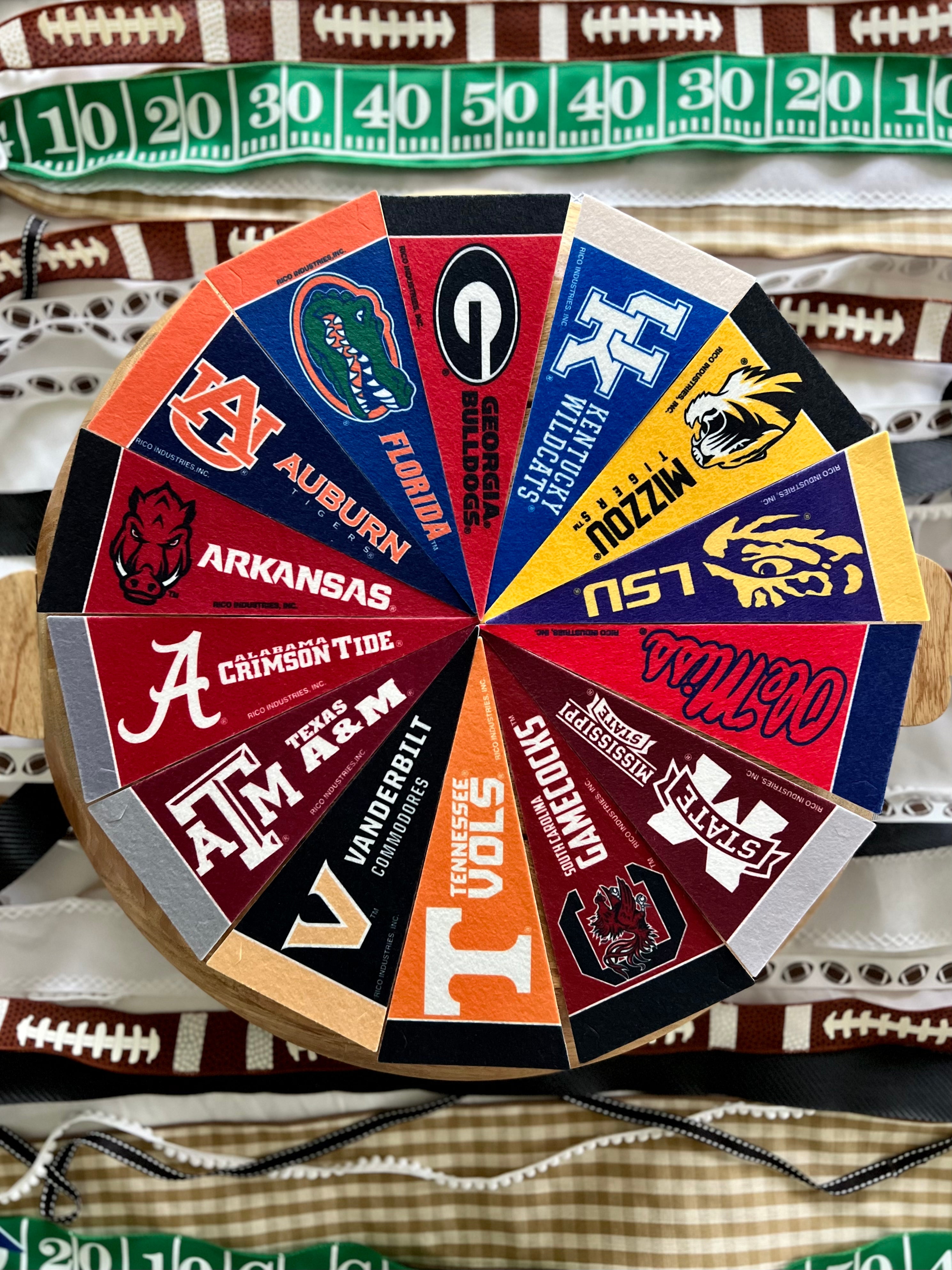 SEC Mini Pennants – House of Turnberry