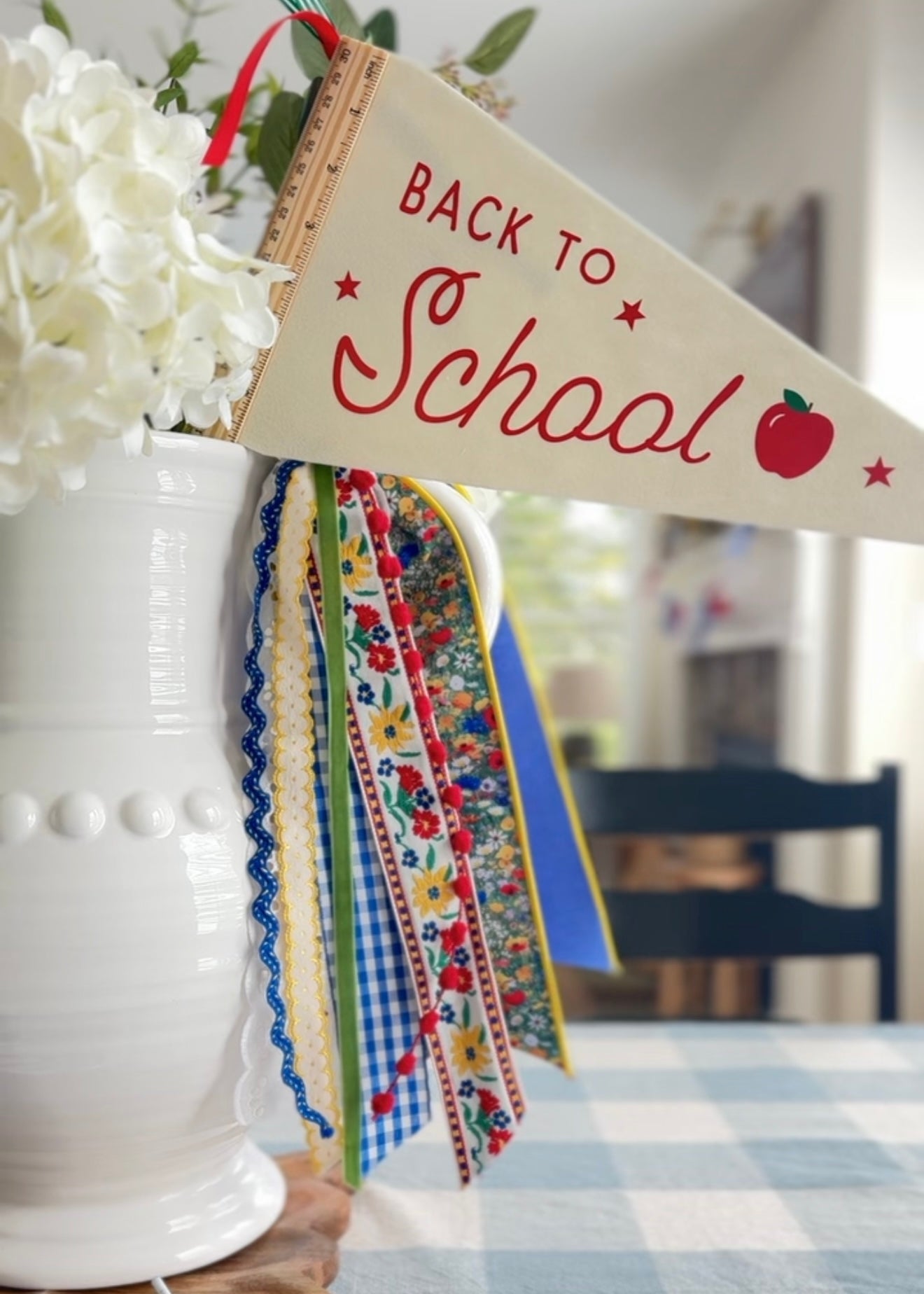 Schoolhouse Pennant | Decorative Pennant | House of Turnberry