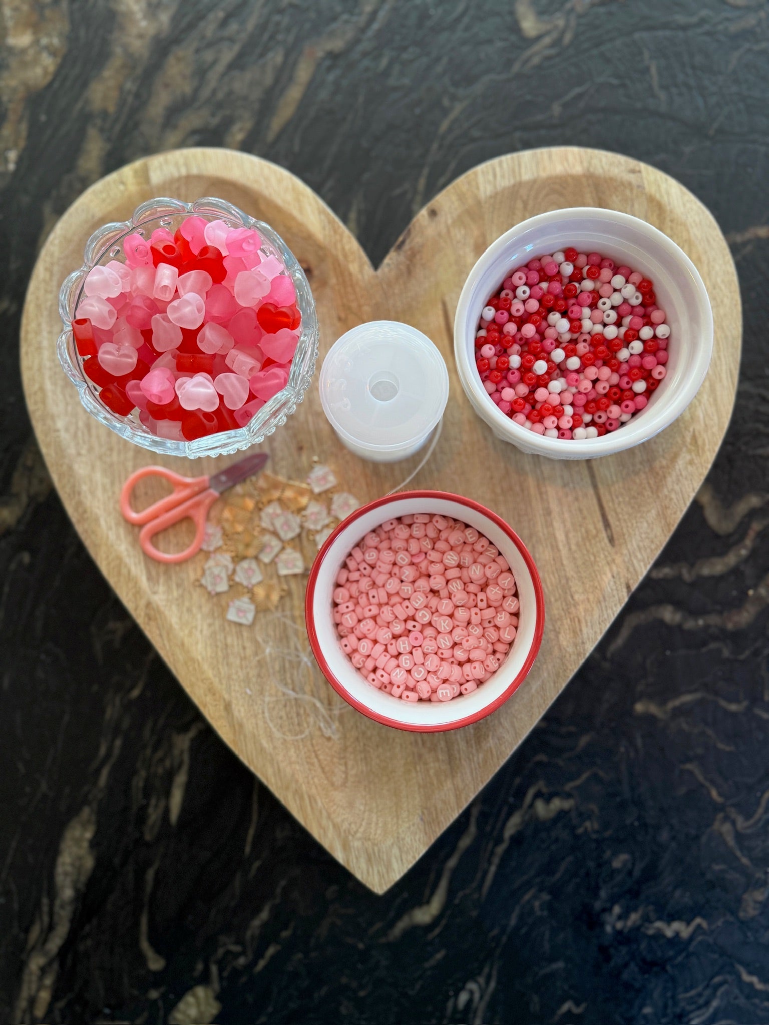 Heart Shaped Wooden Tray – House of Turnberry