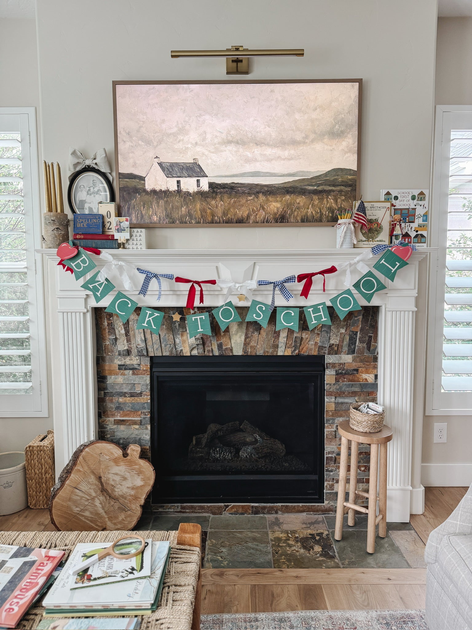 Vintage Back to School Garland – House of Turnberry