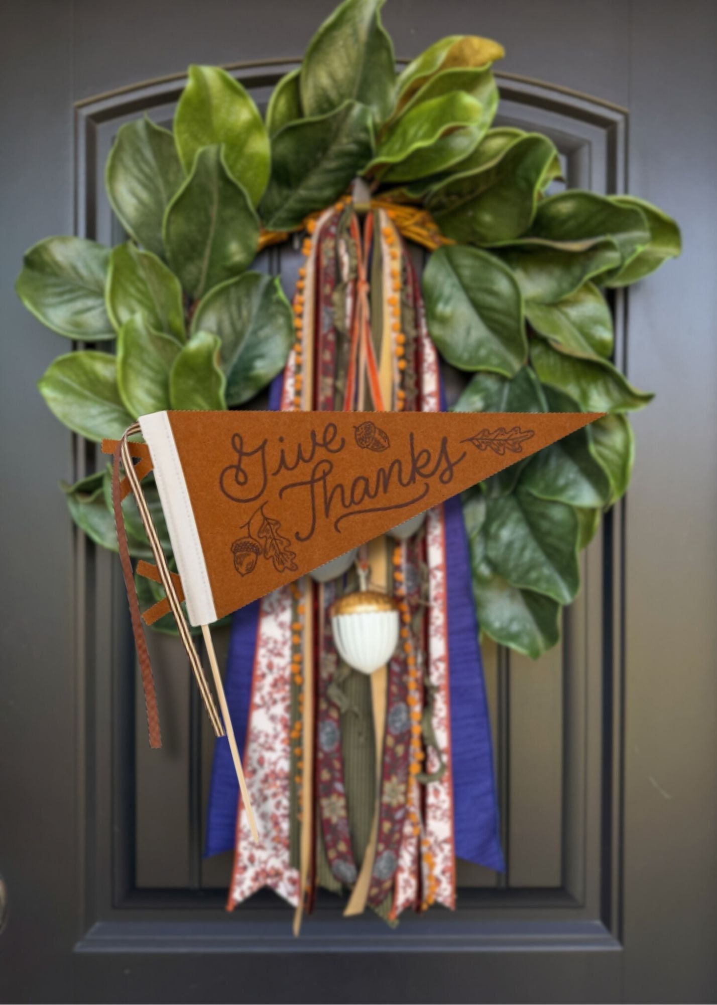 Give Thanks Pennant | Decorative Pennant | House of Turnberry